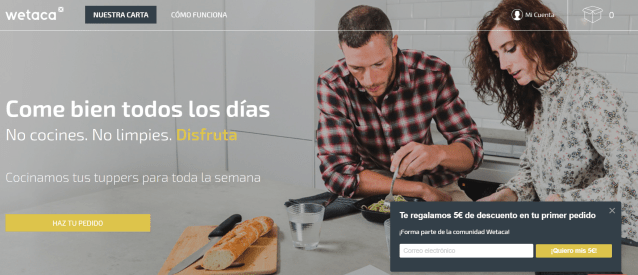 Wetaca Carta 20€ De Regalo En Wetaca, La Suscripción Que Te Prepara